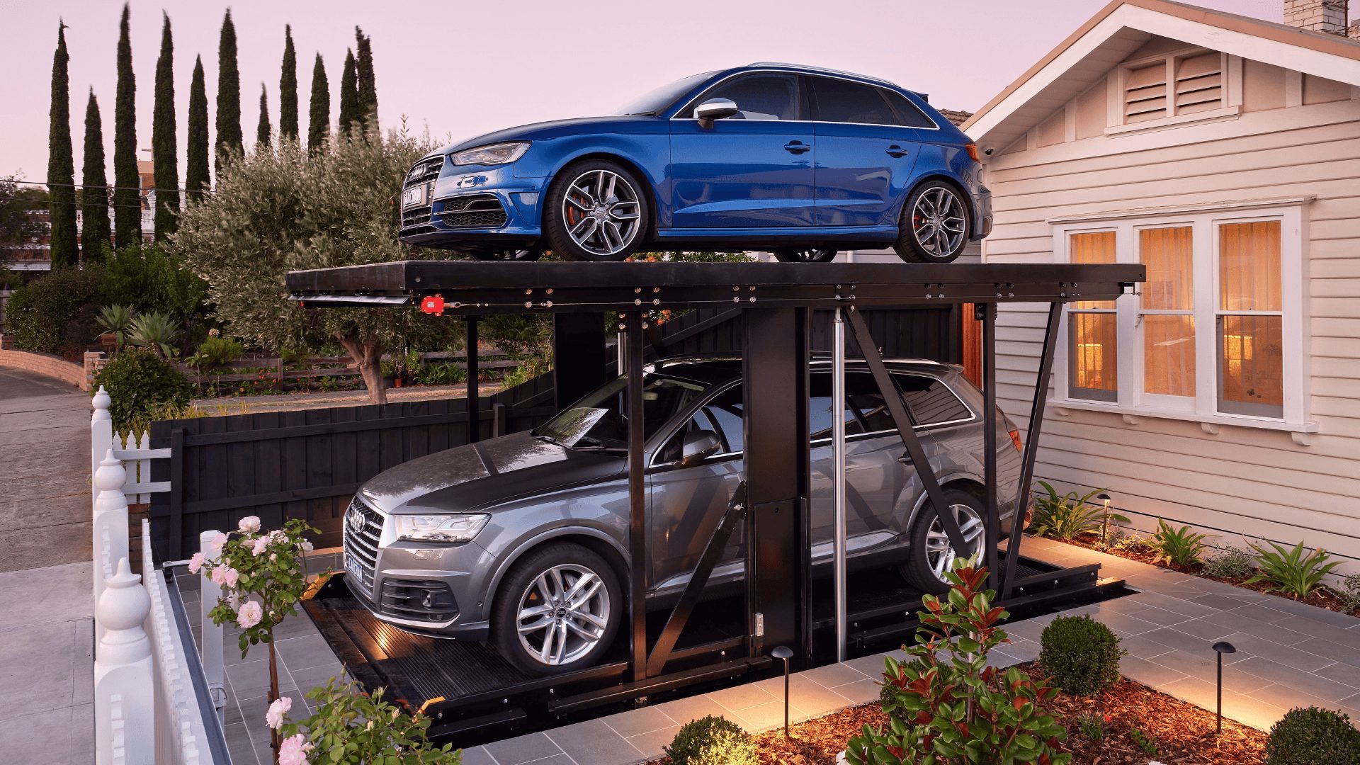 The Car Safe | Single Level Invisible Garage | Parklift 461 | CarCram